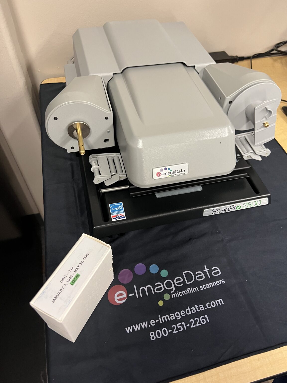 Library installs new microfilm scanner for research purposes – James V ...